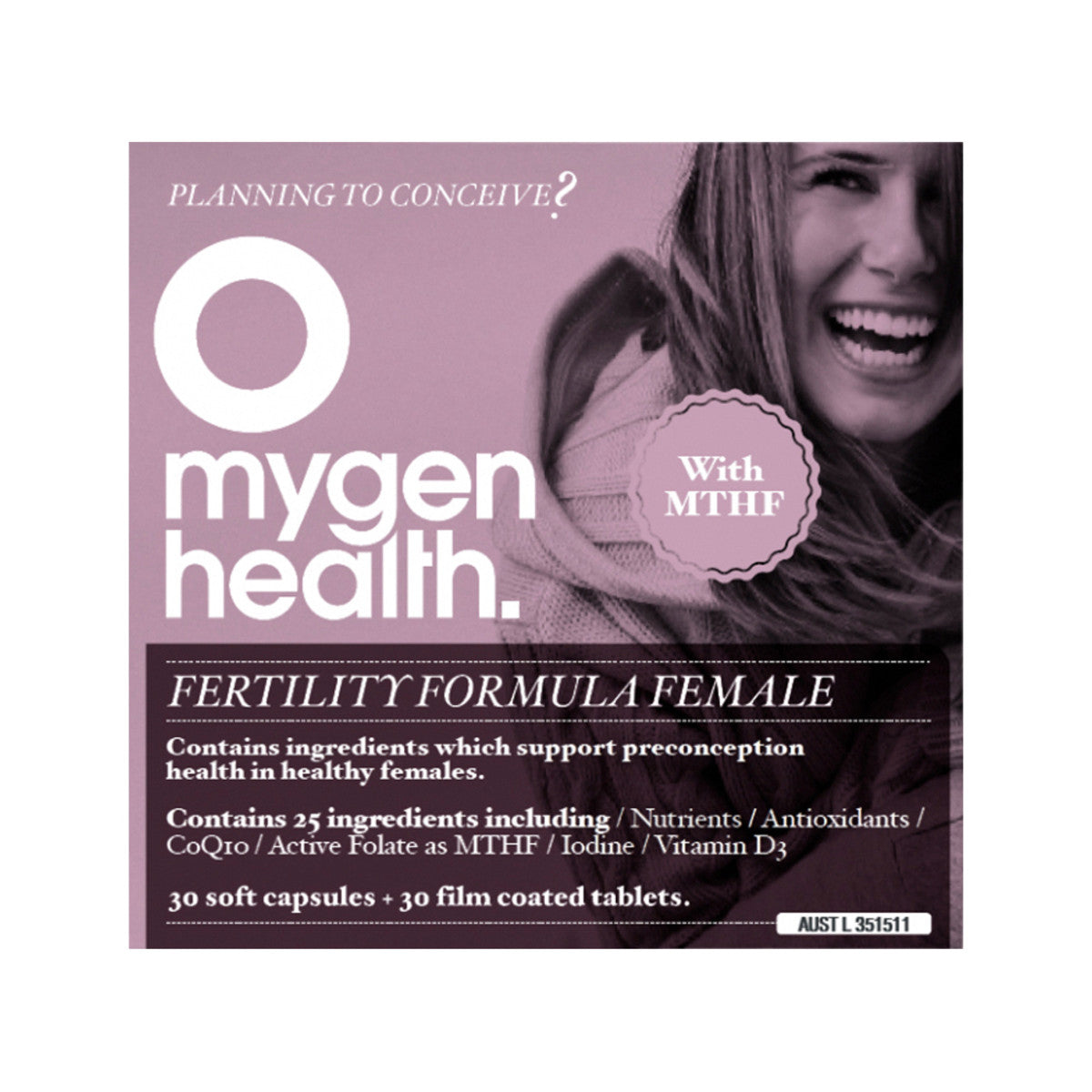 Mygen Health Fertility Formula Female – Integrative Wellness