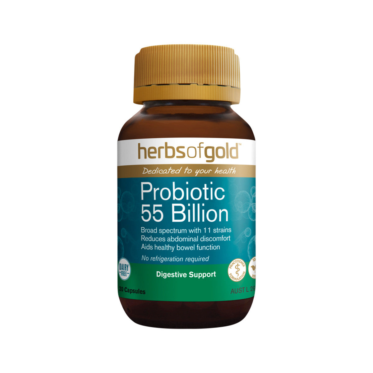 Herbs Of Gold Probiotic 55 Billion (Shelf Stable) – Integrative Wellness